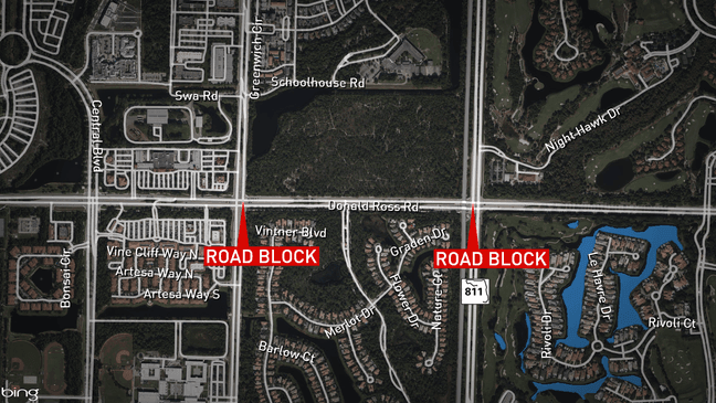 Stretch of Donald Ross Road in Jupiter shutdown after early morning crash