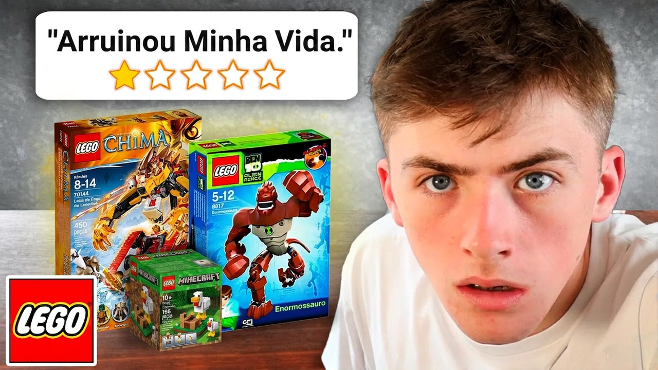 Encontrei os piores conjuntos de LEGO de todos os tempos