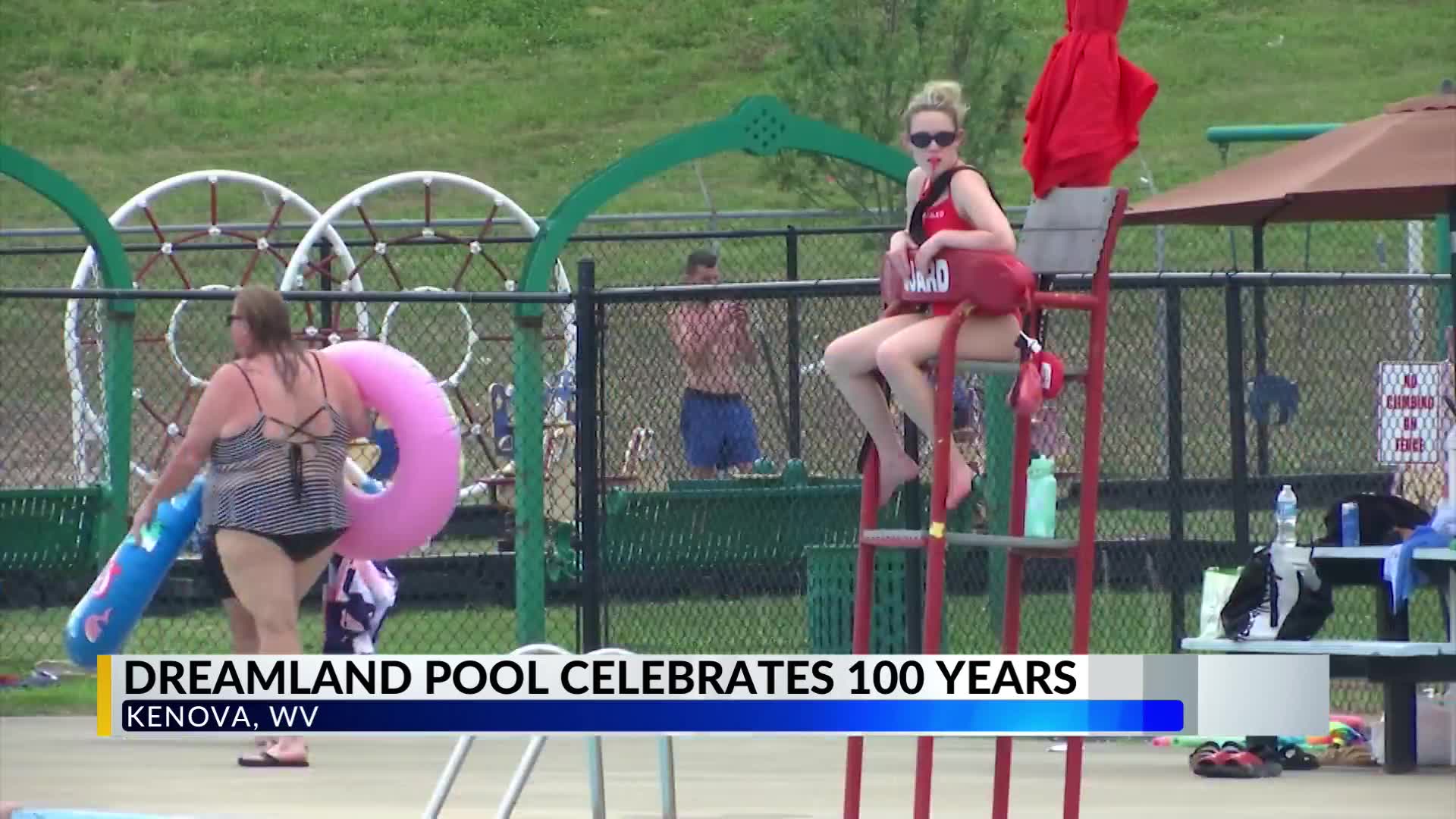 Dreamland Pool opens for 100th season