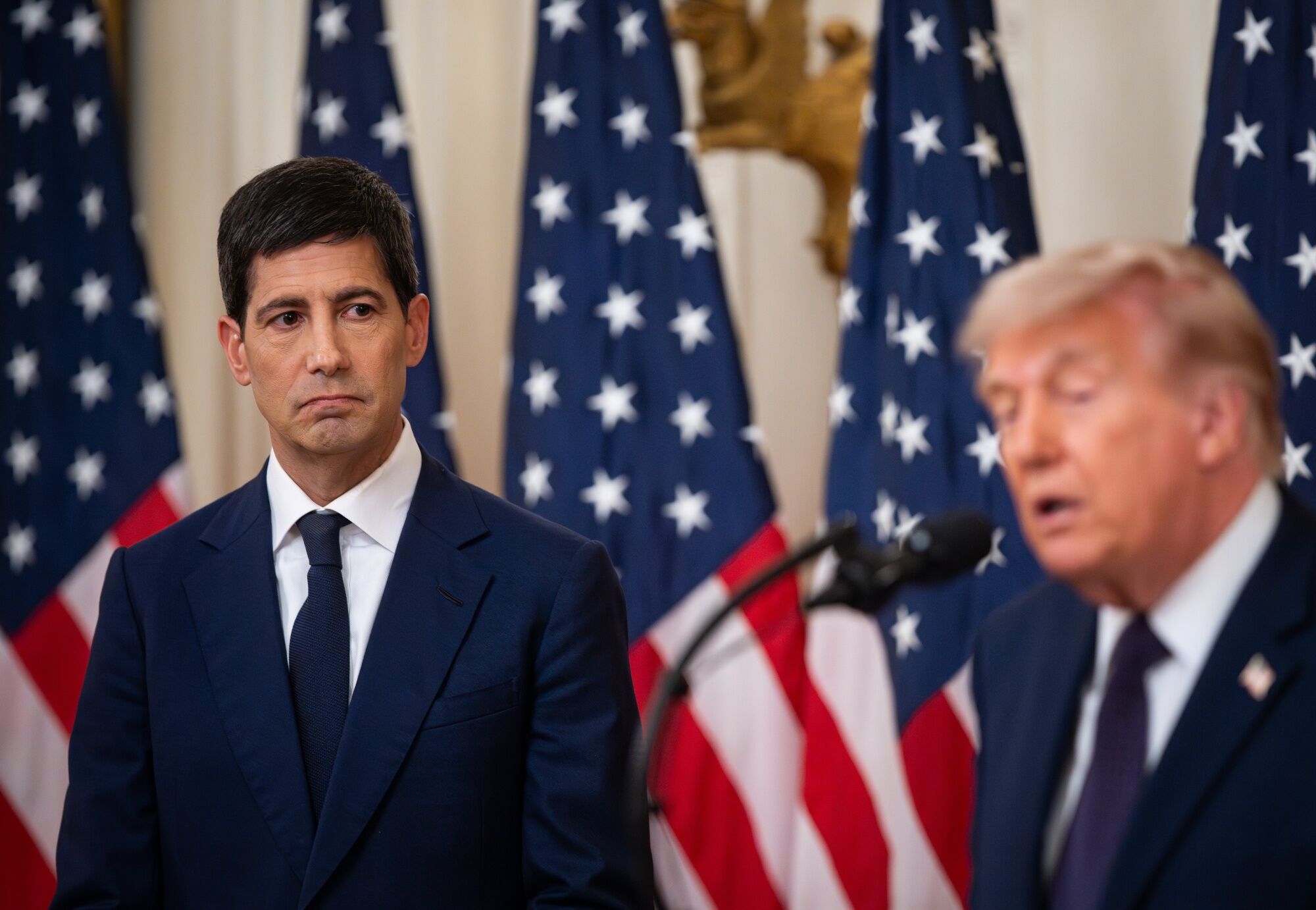 Trump says Fed rate increase would be wrong ahead of Warsh debut