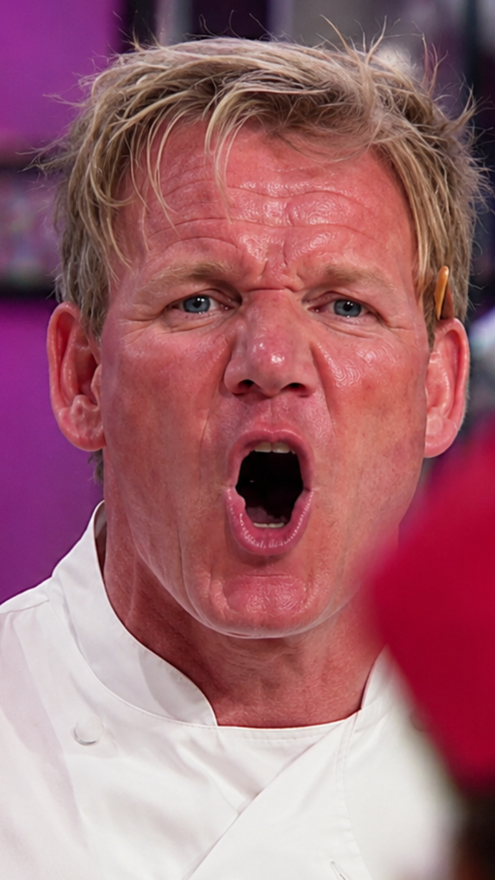 Chef Ramsay turns a space food lesson into a messy challenge