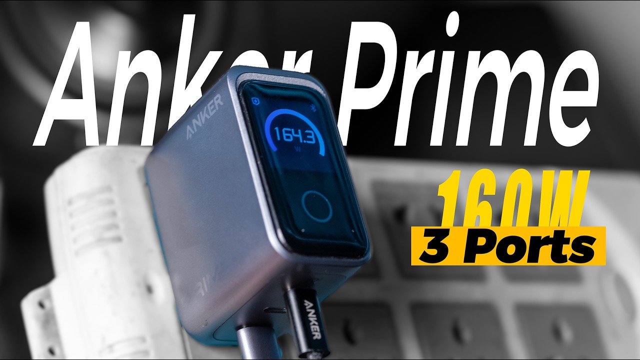 Anker Prime 160W 3-port GaN charger stress test: Did the compact brick ...