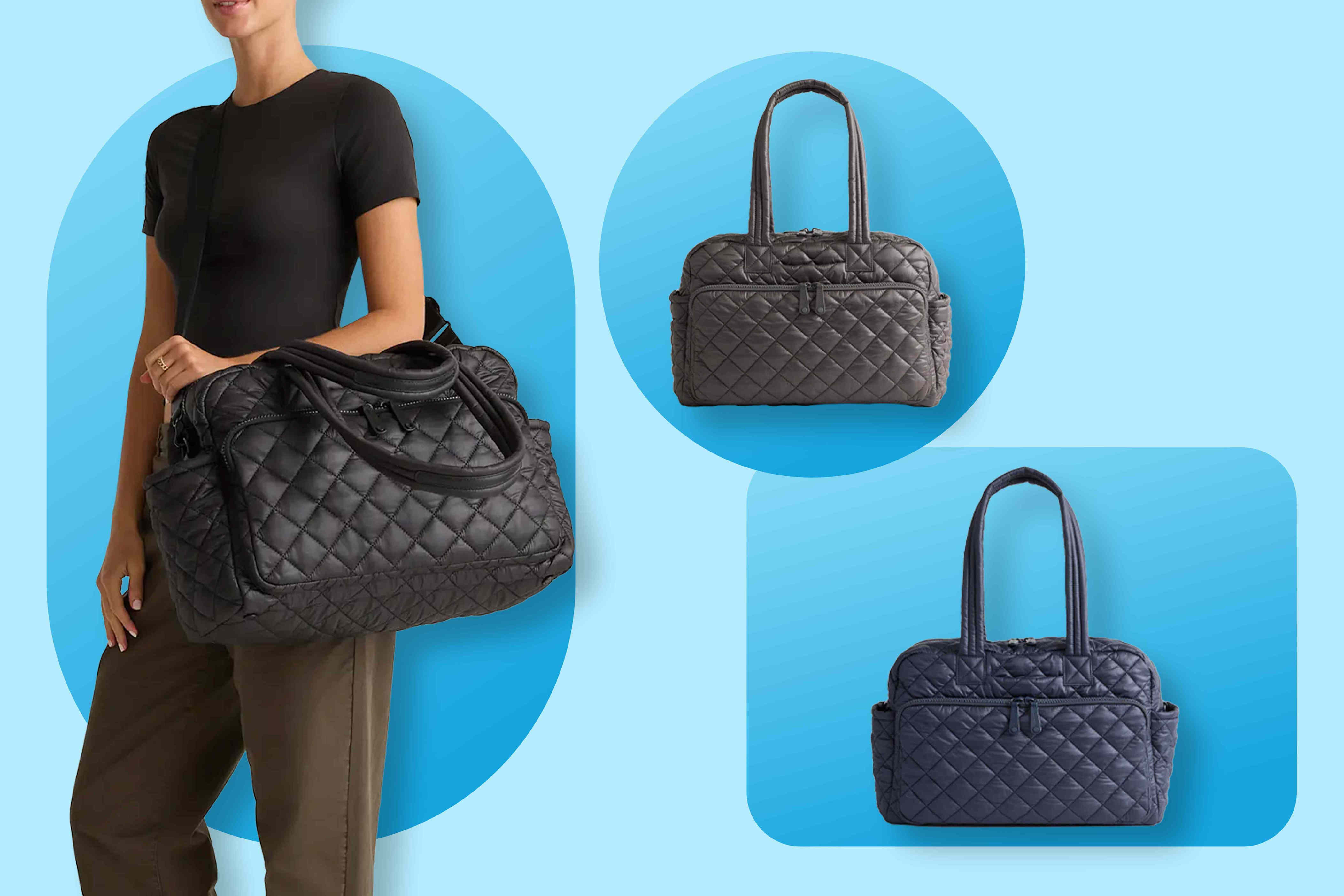 This Quince quilted travel bag makes it so easy to fly without checking ...