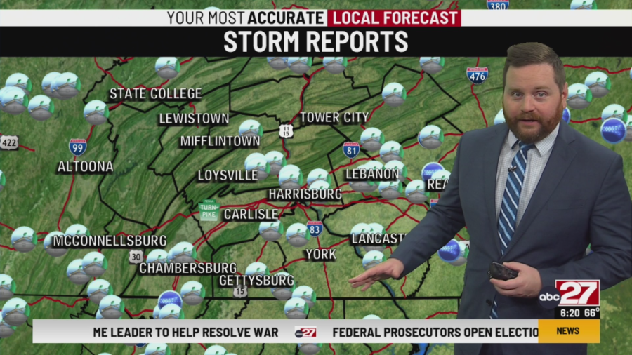 More sun today, slightly cooler through Monday