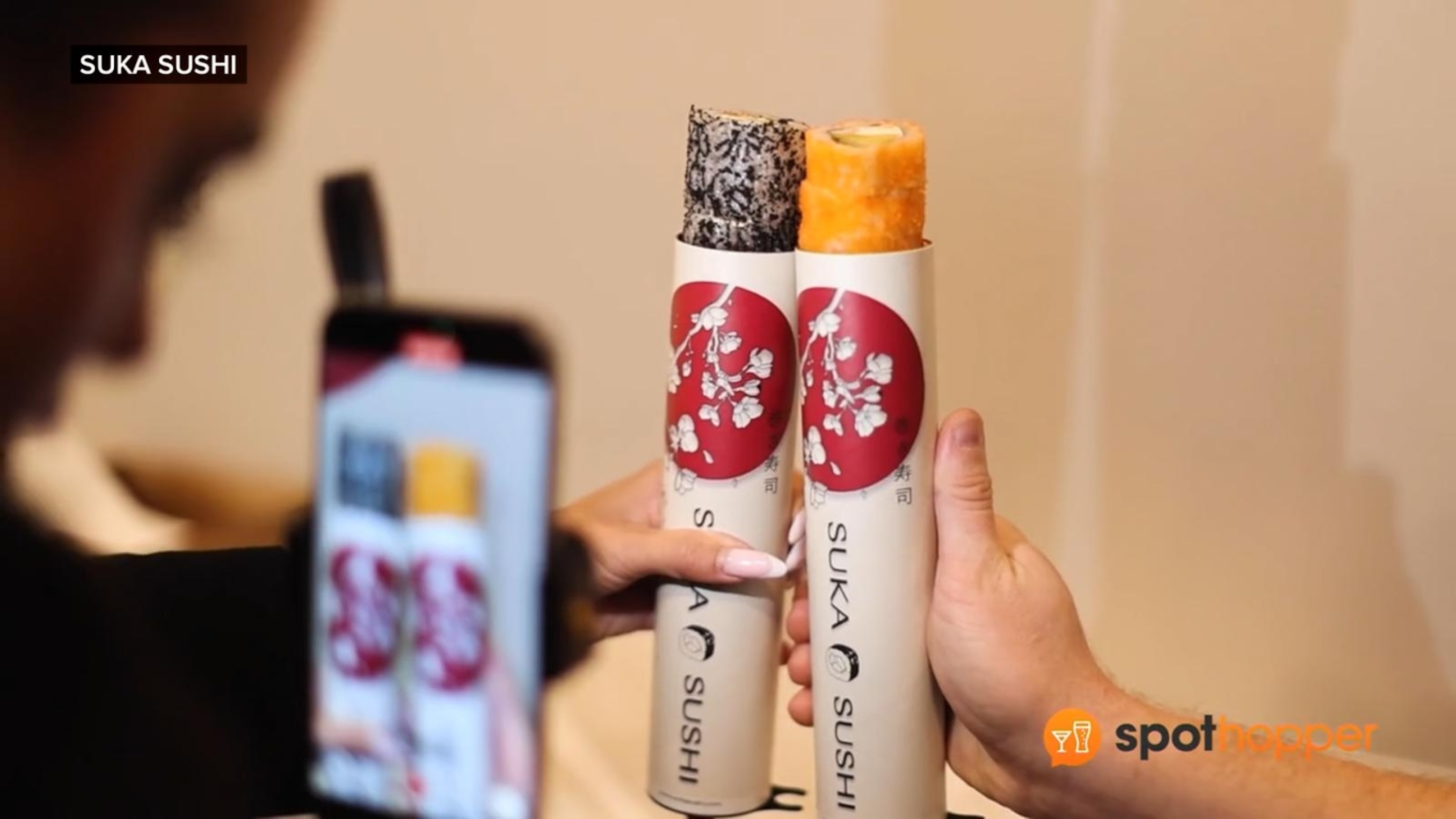 Viral sushi spot turning heads with creative eating style