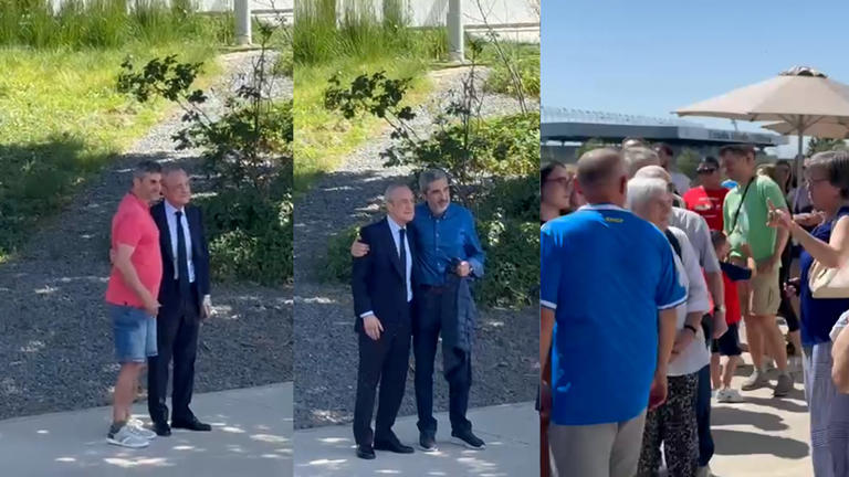 Florentino sigue muy de moda: colas de socios en Valdebebas para ...