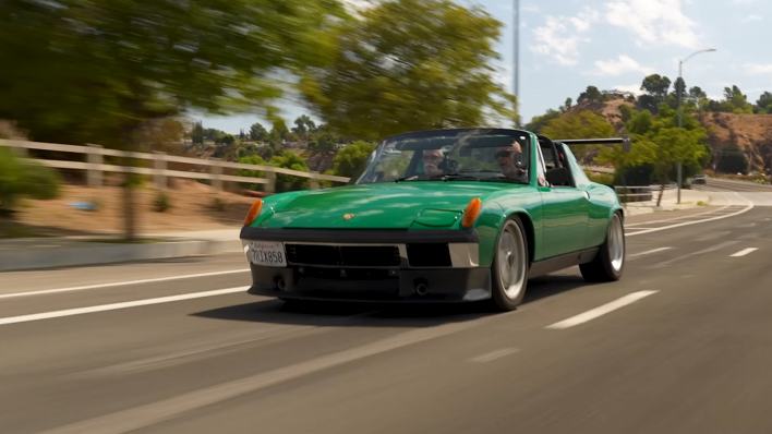 Classic 1973 Porsche 914 meets modern V8 power