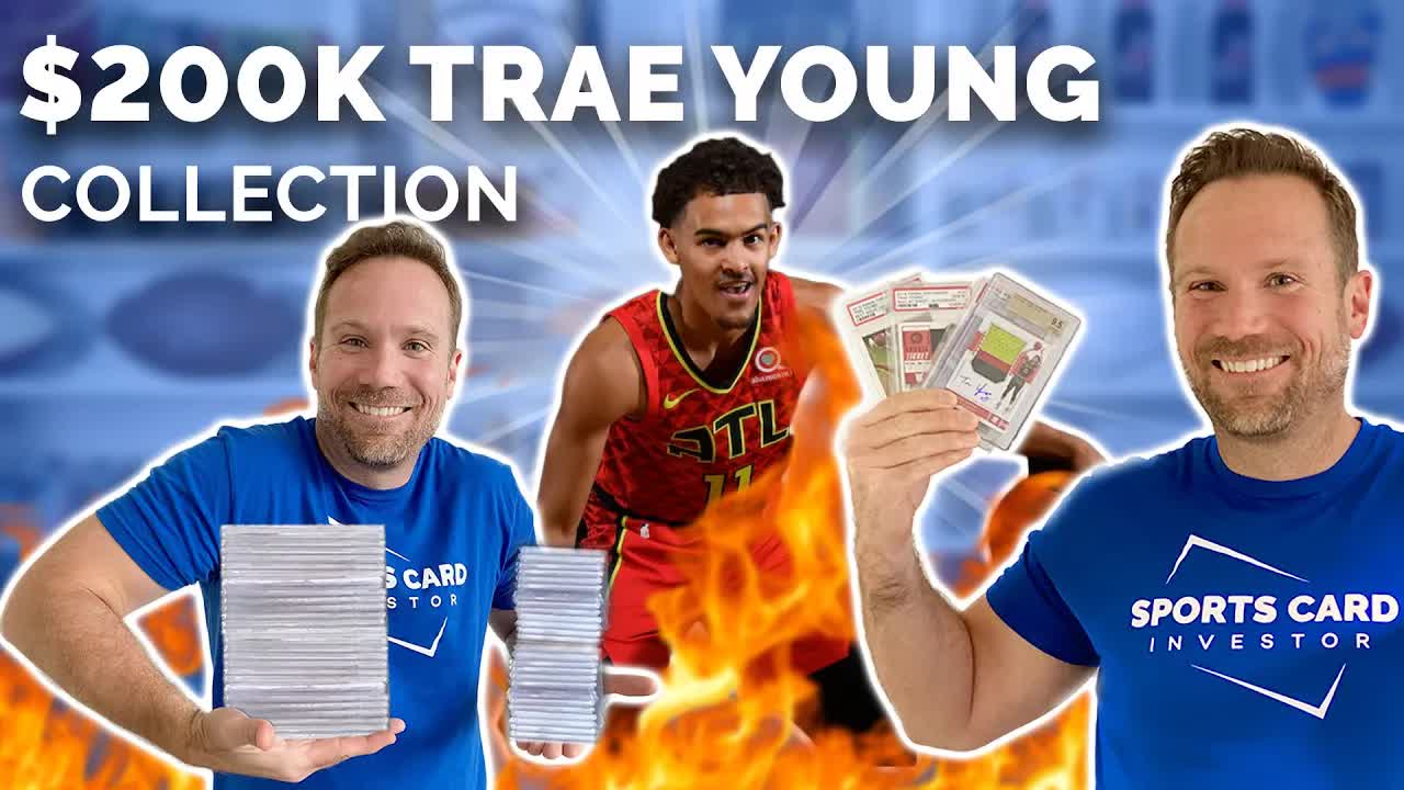 My massive Trae Young card collection! 🔥