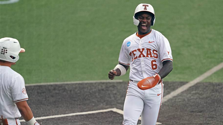 Texas' starting pitchers and lineup for super regional game two against ...