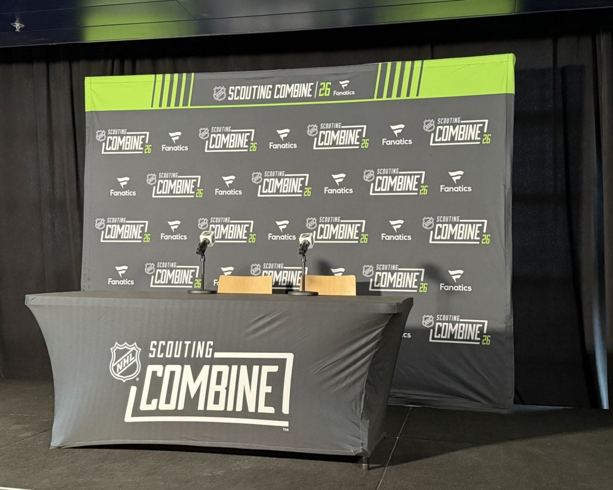 2026 NHL combine heights & weights