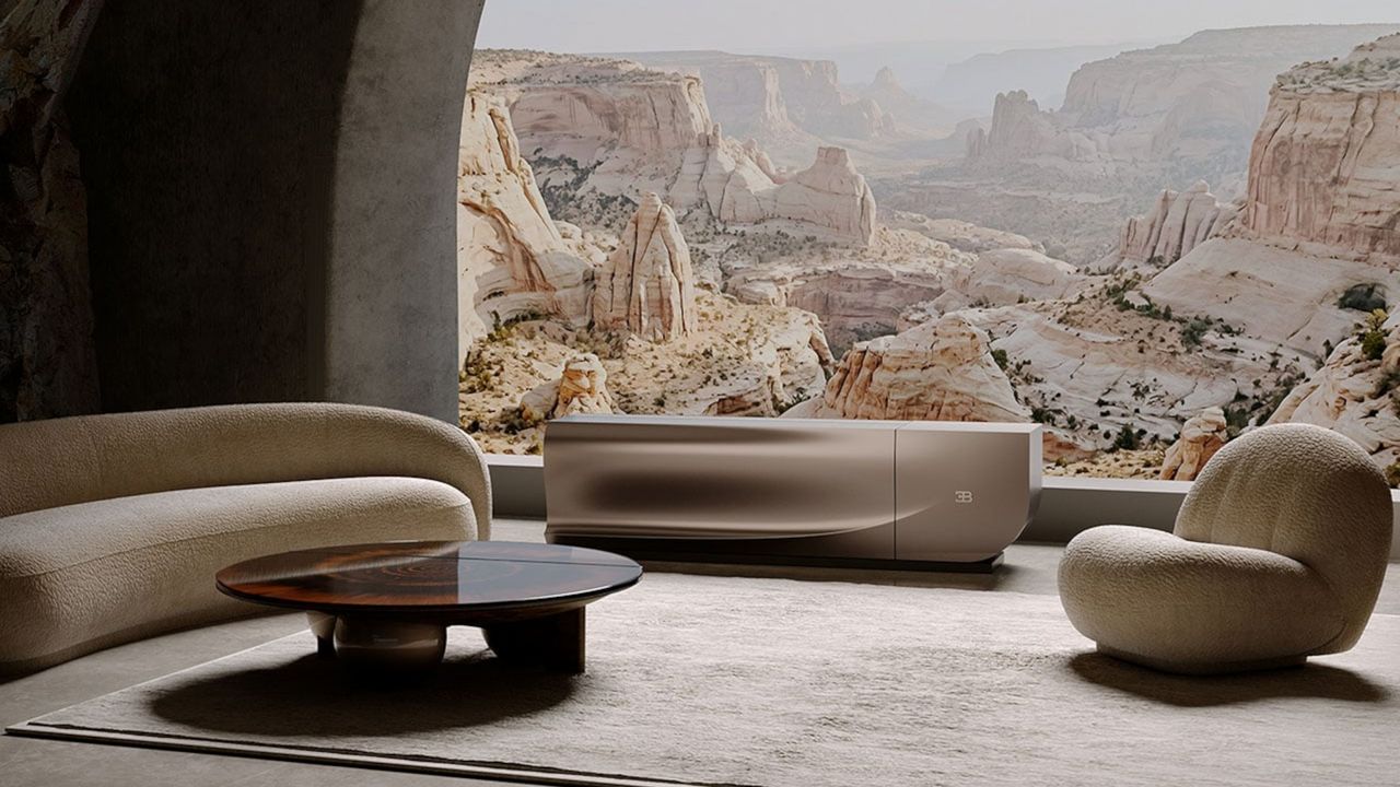 Bugatti and C Seed partner for a micro LED TV so premium and unusual we ...