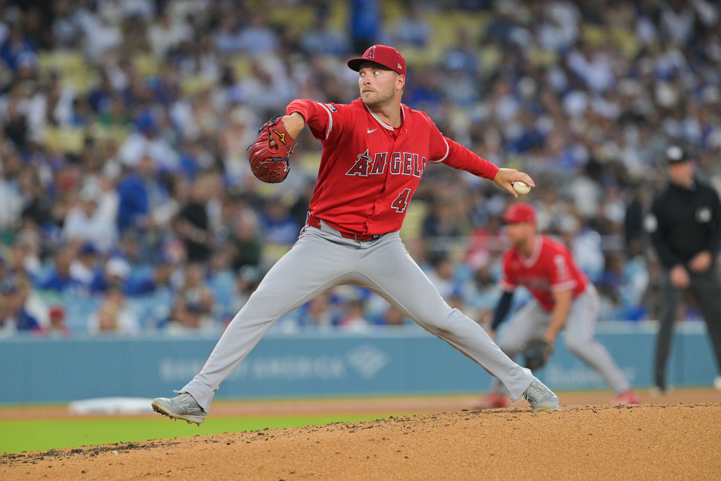 Detmers strikes out 14 as Angels complete first series sweep with 2-1 ...