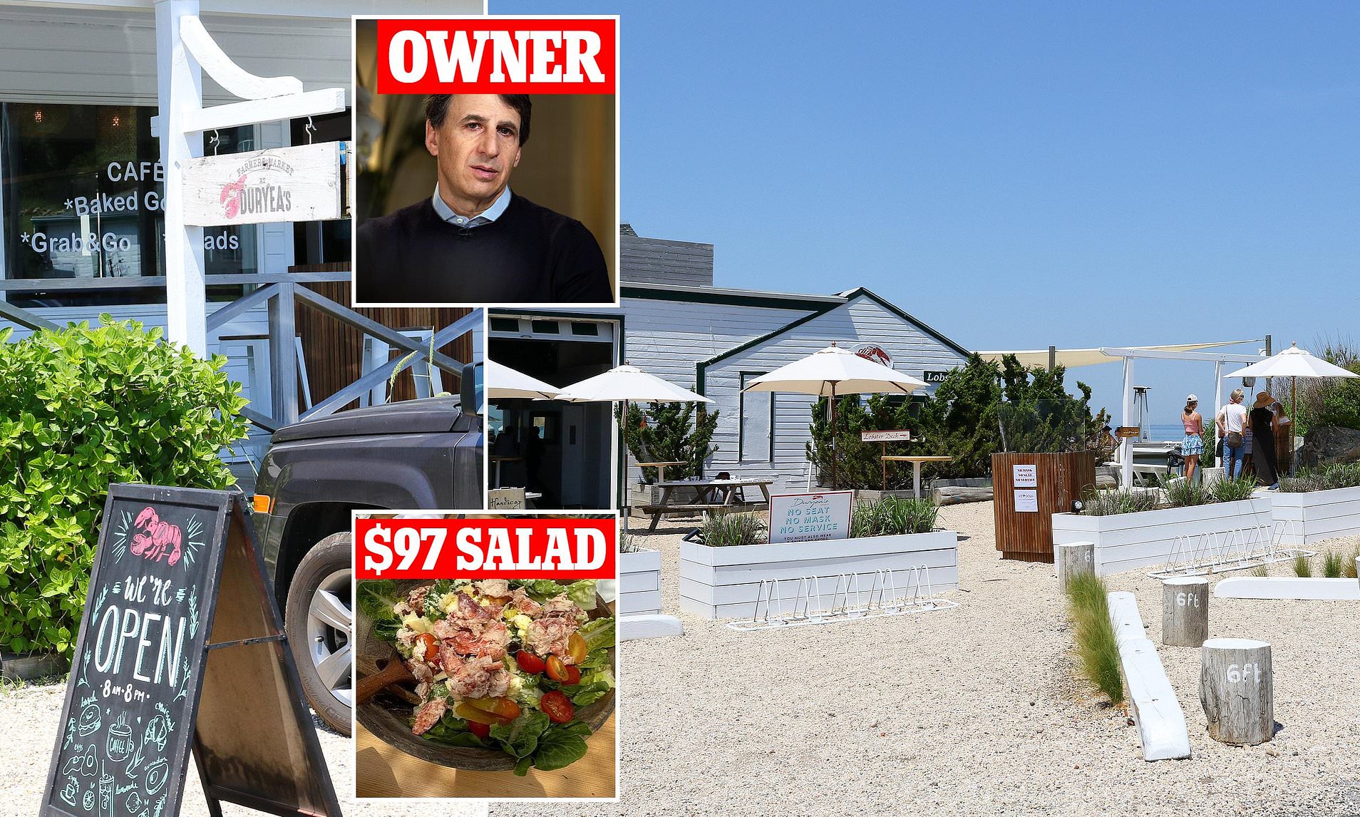 Claws are out at lobster joint where salads cost $97 after ritzy locals ...