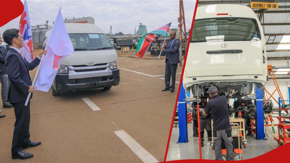 KVM begins Toyota Hiace assembling in Thika after years of importation ...