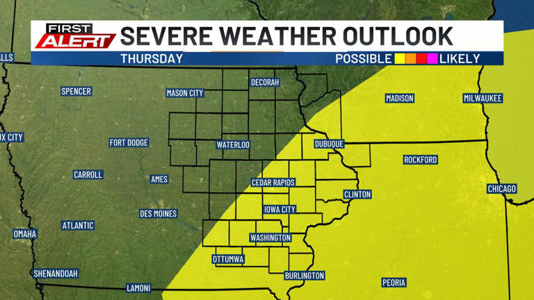 First Alert Days issued for Wednesday and Thursday
