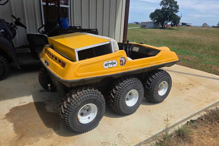 This amphibious 6×6 is a true ATV with a bulletproof Honda engine, and ...