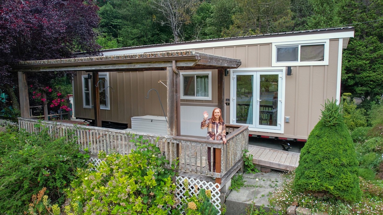 I built my dream tiny house for my dogs!