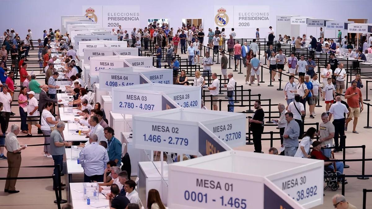 Resultados de las elecciones del Real Madrid: escrutinio, recuento de ...