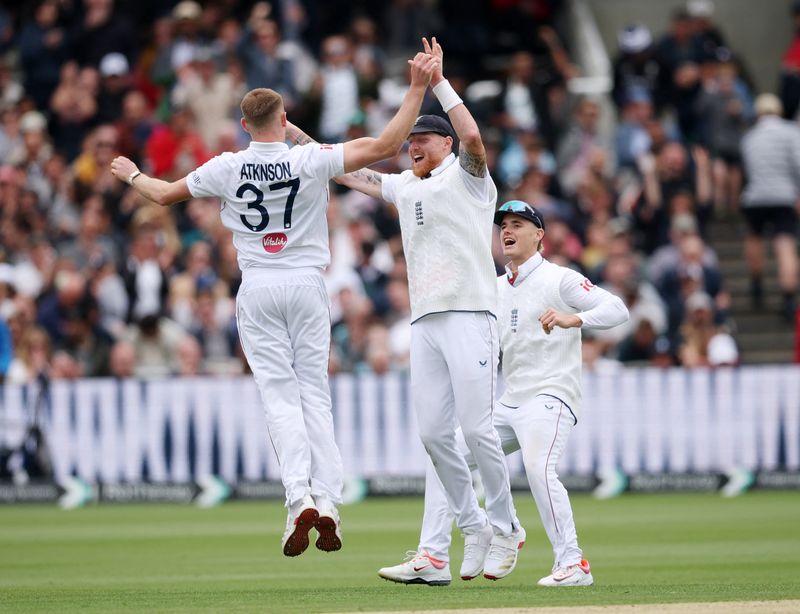 Cricket-England seal 115-run win at Lord's in rain-hit Test against New ...