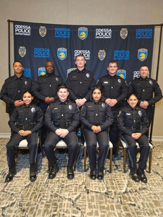 Odessa police welcome nine new officers after rigorous training
