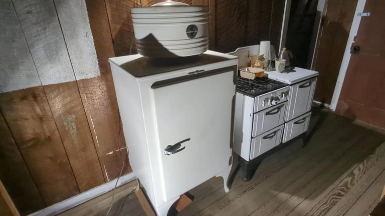 Refrigerators today look nothing like they used to
