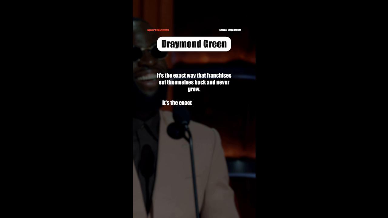 Draymond Green destroys calls to trade Chet Holmgren after Thunder collapse