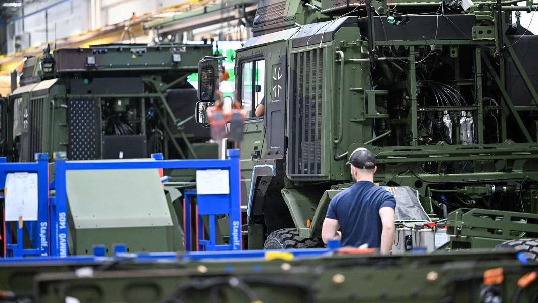 Harbinger and Rheinmetall unveil 500-mile hybrid military truck