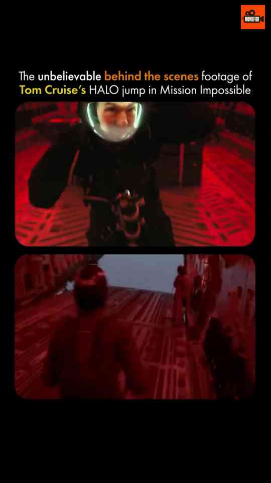 Unbelievable BTS footage of Tom Cruise's Mission Impossible