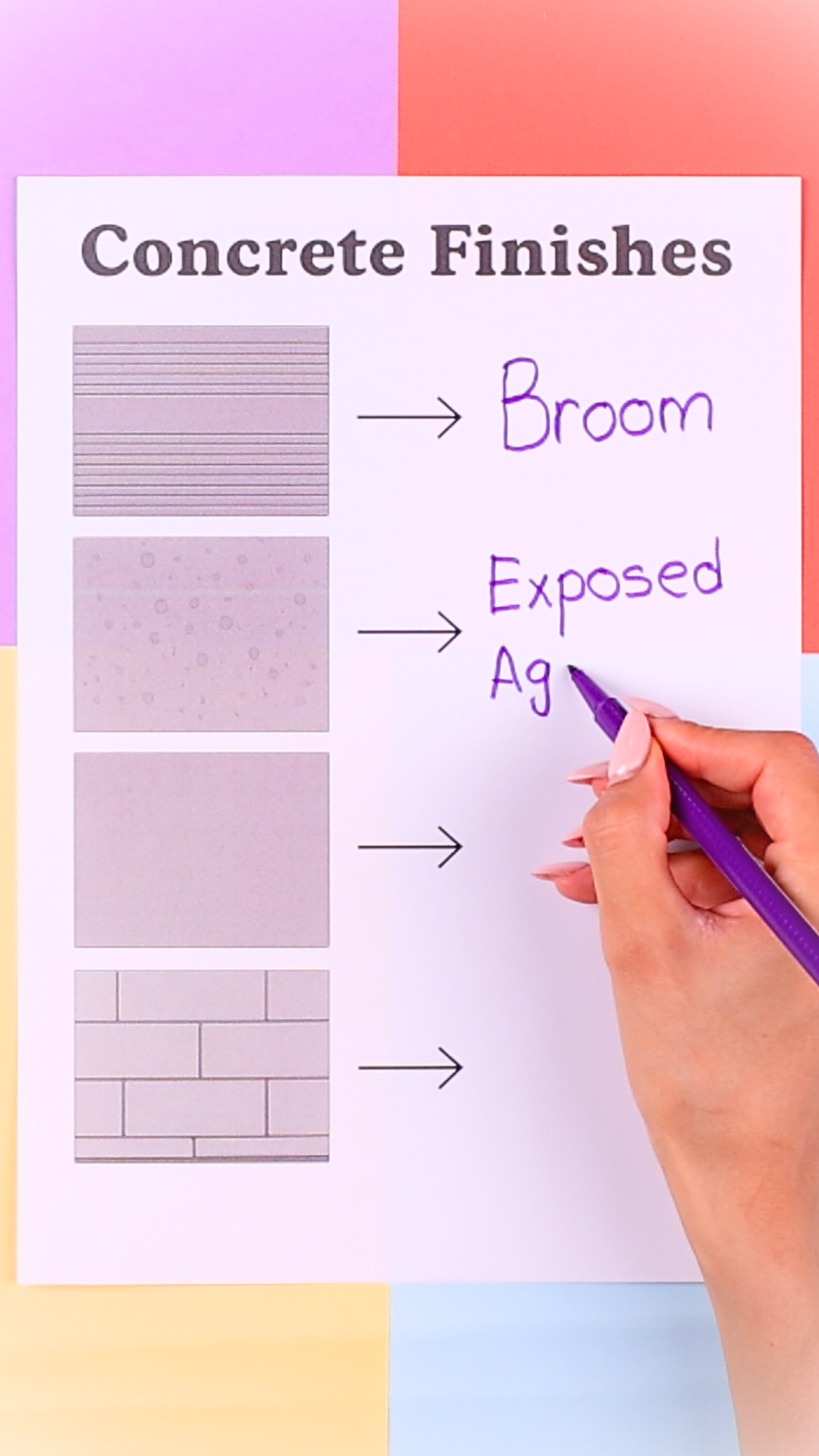 Concrete finishes that impress and last