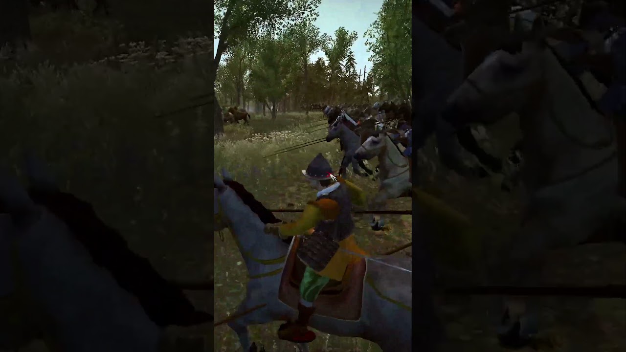 Insane cavalry charge