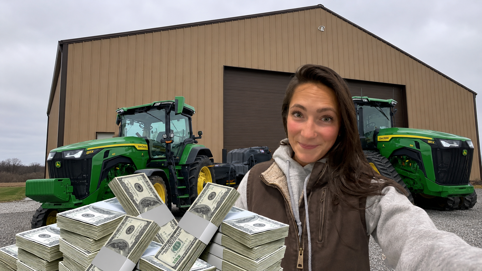 They built their dream farm from bare ground