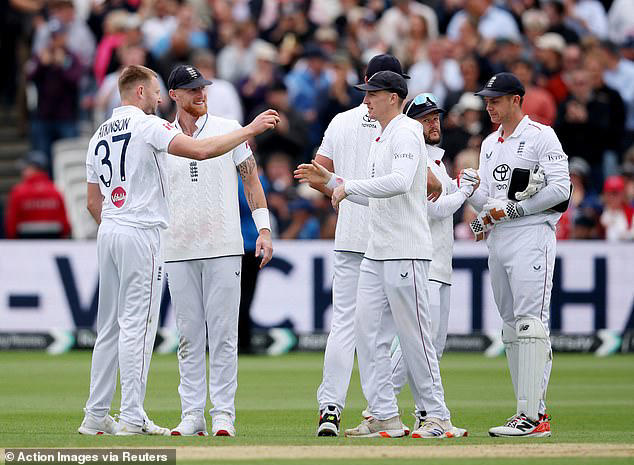 Gus Atkinson's five wicket haul helps England begin rebirth with ...
