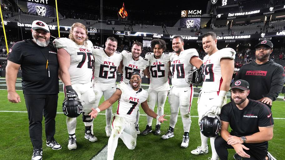 Where do the Falcons stand in terms of positional spending for 2026?