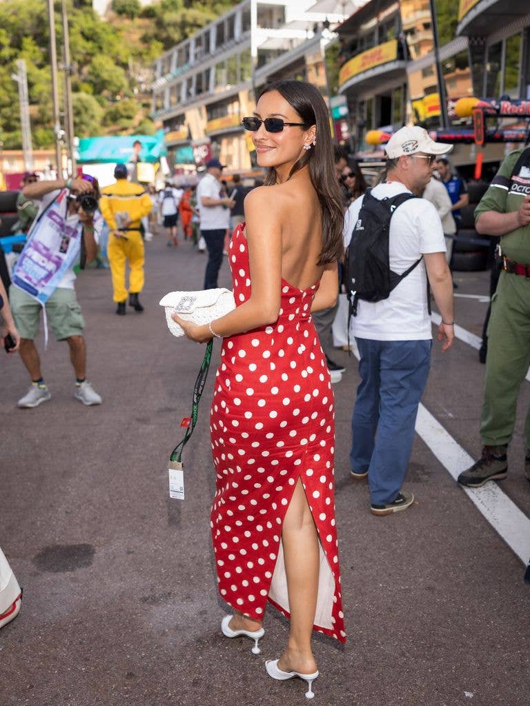 Kim Kardashian and Alexandra Leclerc's F1 style couldn't be more different