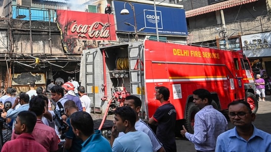 8 people rescued after fire at house in South Delhi's NFC, 2 dogs dead