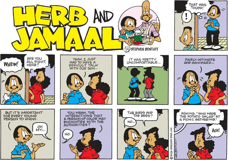 The latest comic strips from the Creators Syndicate (6/7)