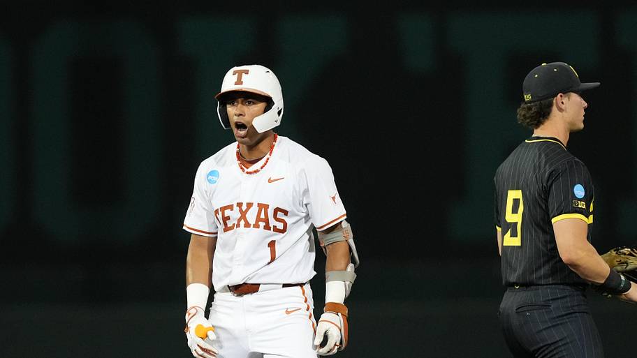 Texas' starting pitchers and lineup for super regional game two against ...