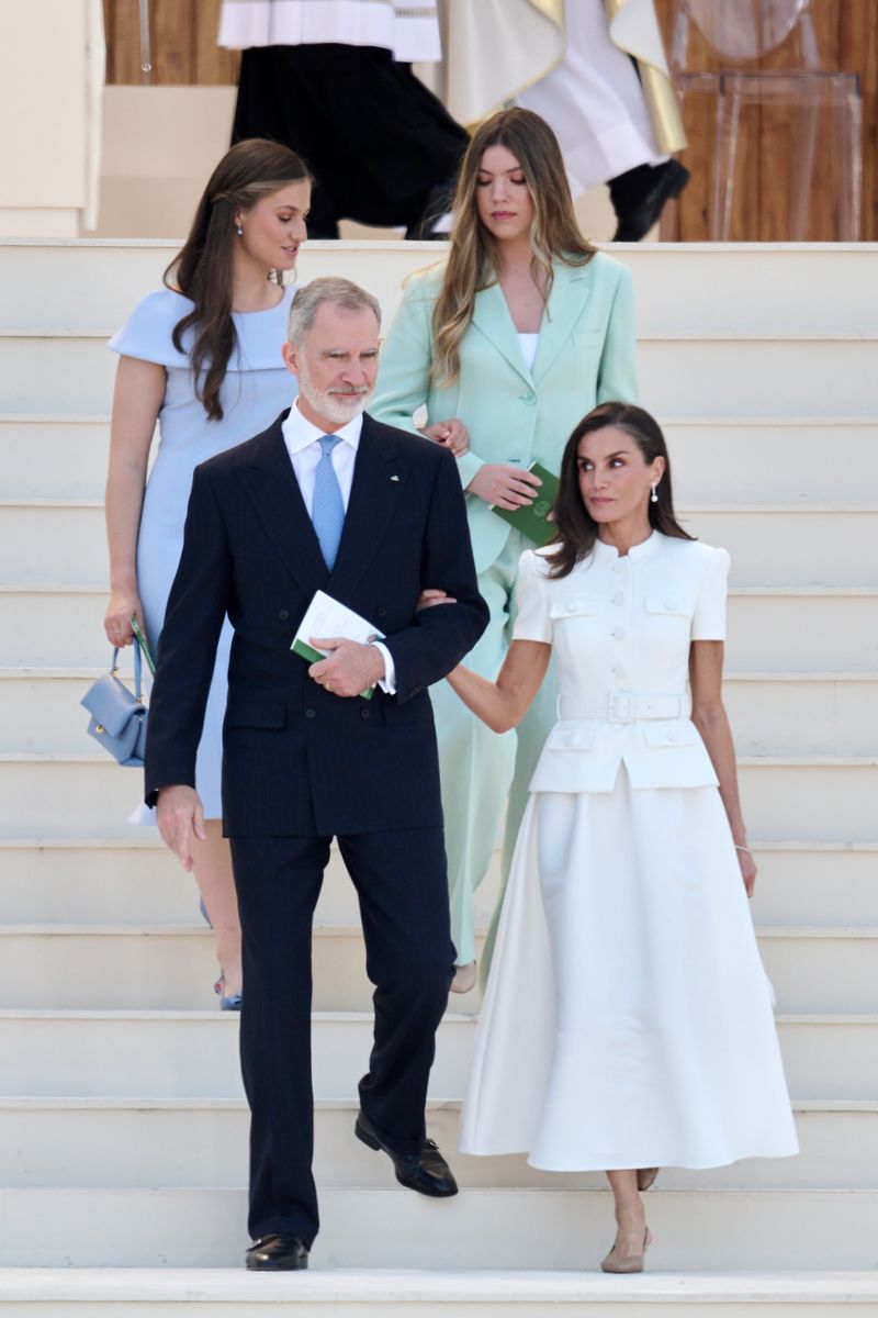 Princess Leonor’s pastel blue look at Pope Leo XIV’s mass carried a ...