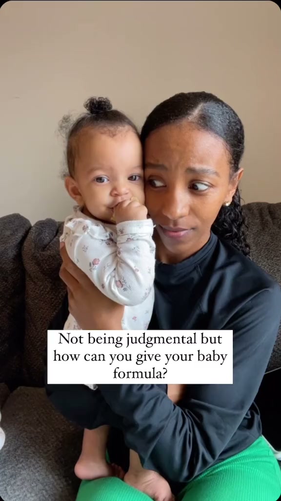 What I think when someone mom-shames my baby formula