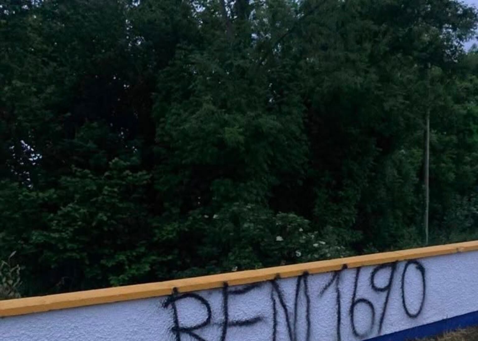 GAA club condemns sectarian graffiti as police treat it as hate crime