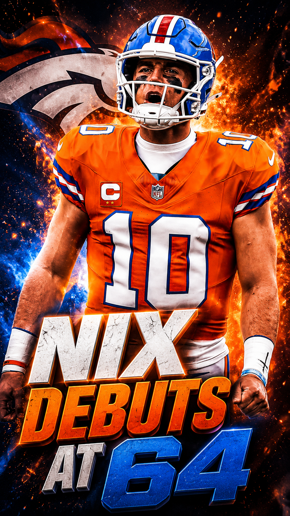 Denver Broncos quarterback Bo Nix debuts on NFL Top 100 players list