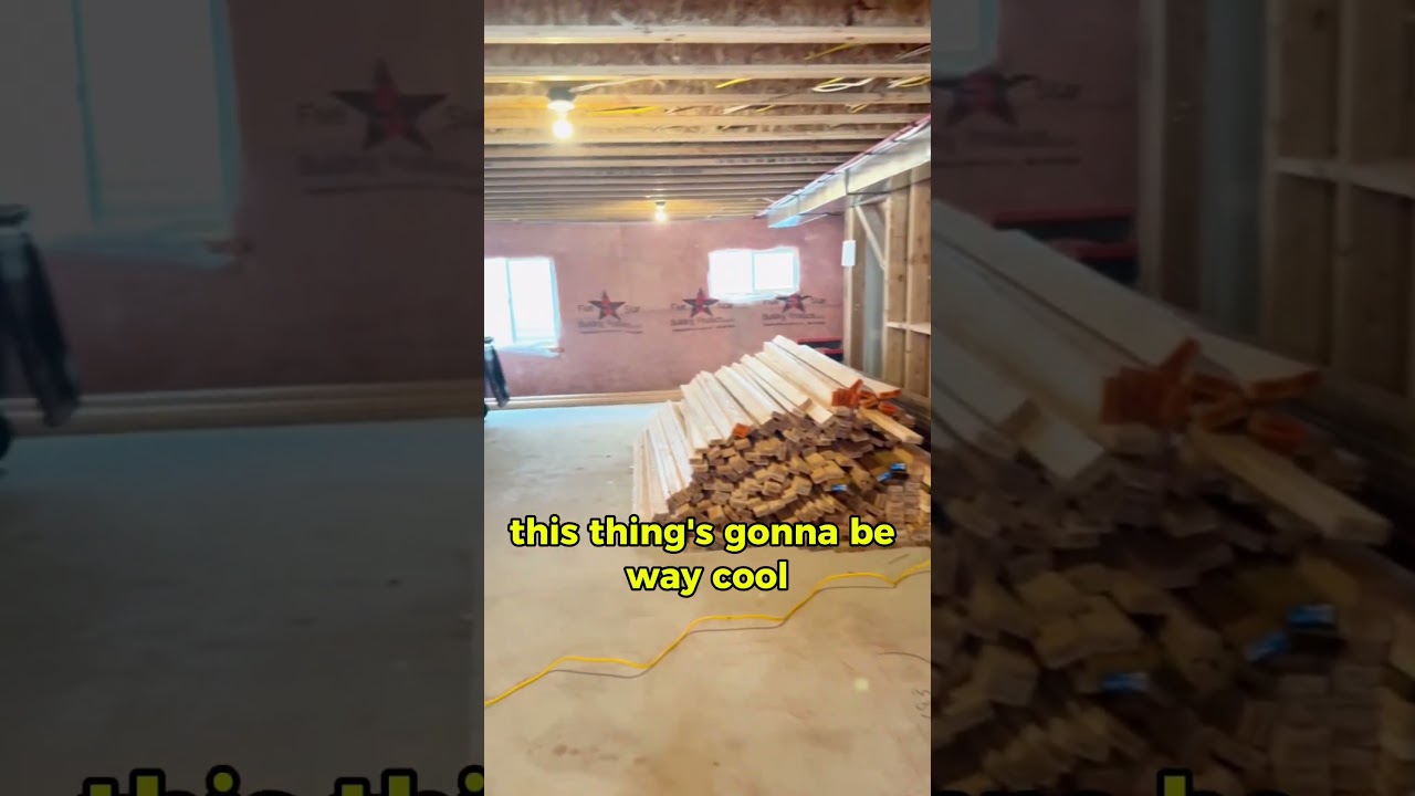 Day 1 of finishing a basement!
