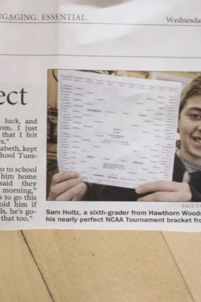 The kid who shocked March Madness