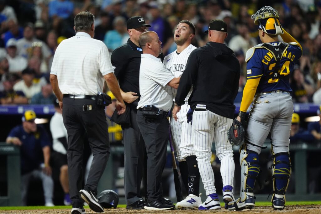Tyler Freeman hit in the head by Jacob Misiorowski pitch — social media ...