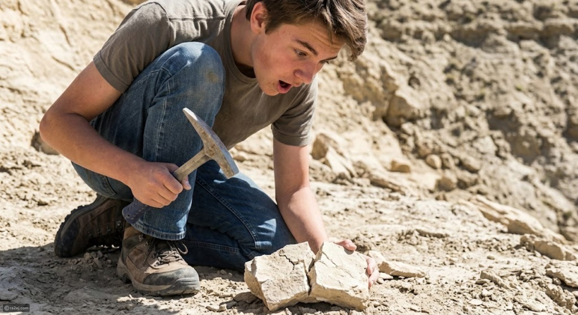 A student split open a rock — and found something buried for 52 million ...