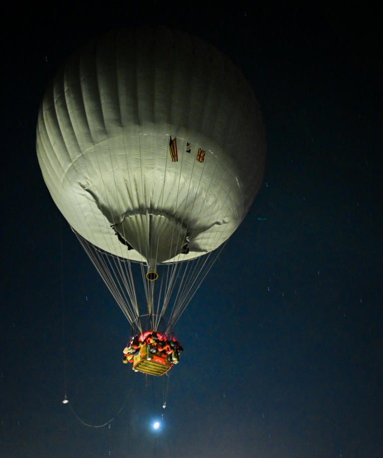First British woman crosses Atlantic in hydrogen balloon surviving 4 ...
