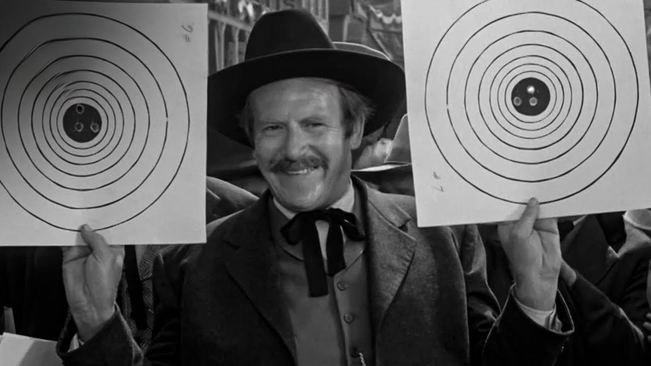 The shooting contest begins (James Stewart scene) | Winchester ’73