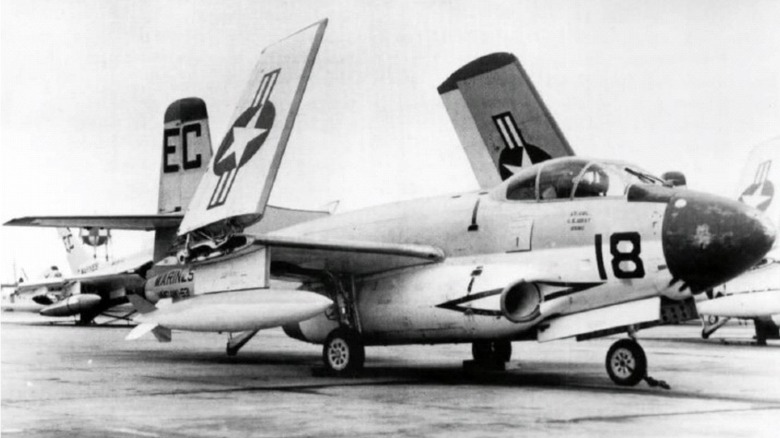 This Navy fighter jet had the weirdest ejection system ever