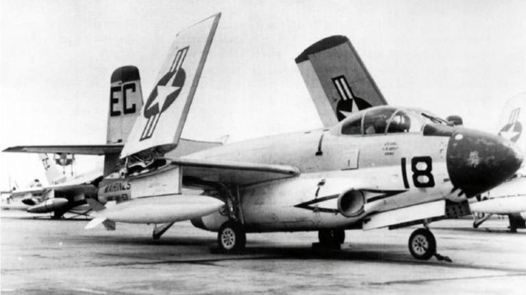 This Navy fighter jet had the weirdest ejection system ever