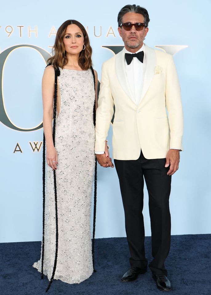 Rose Byrne and Bobby Cannavale match in monochromatic looks at 2026 ...